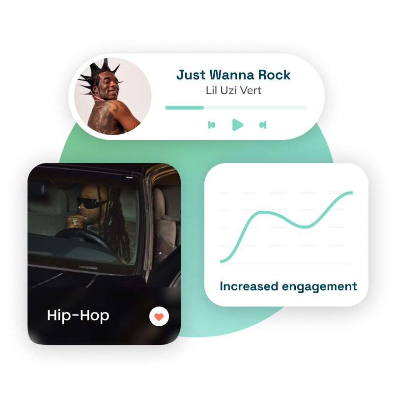 Data-driven music curation for businesses and brands | Feed.fm